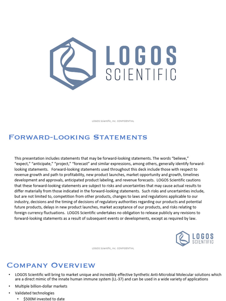 LOGOS Scientific June 2021 | PDF | Antimicrobial | Antimicrobial Resistance