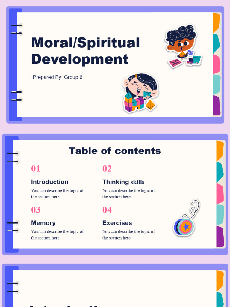 Moral-Spiritual-Development-Template | PDF