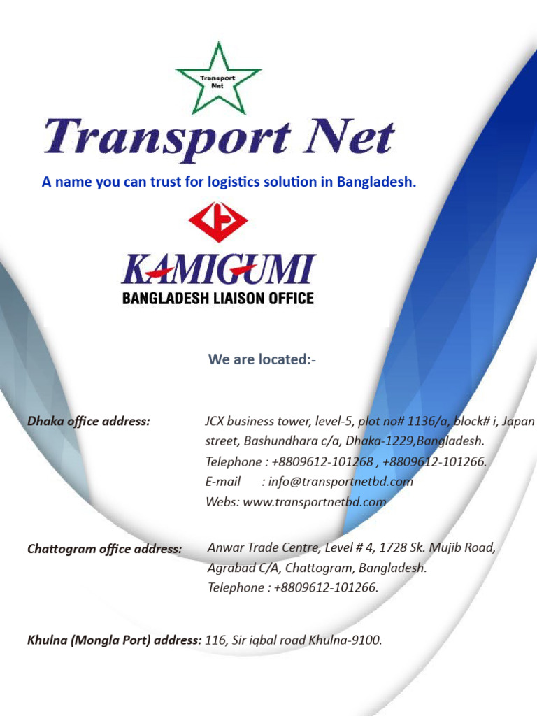 Company Profile | PDF | Cargo | Warehouse