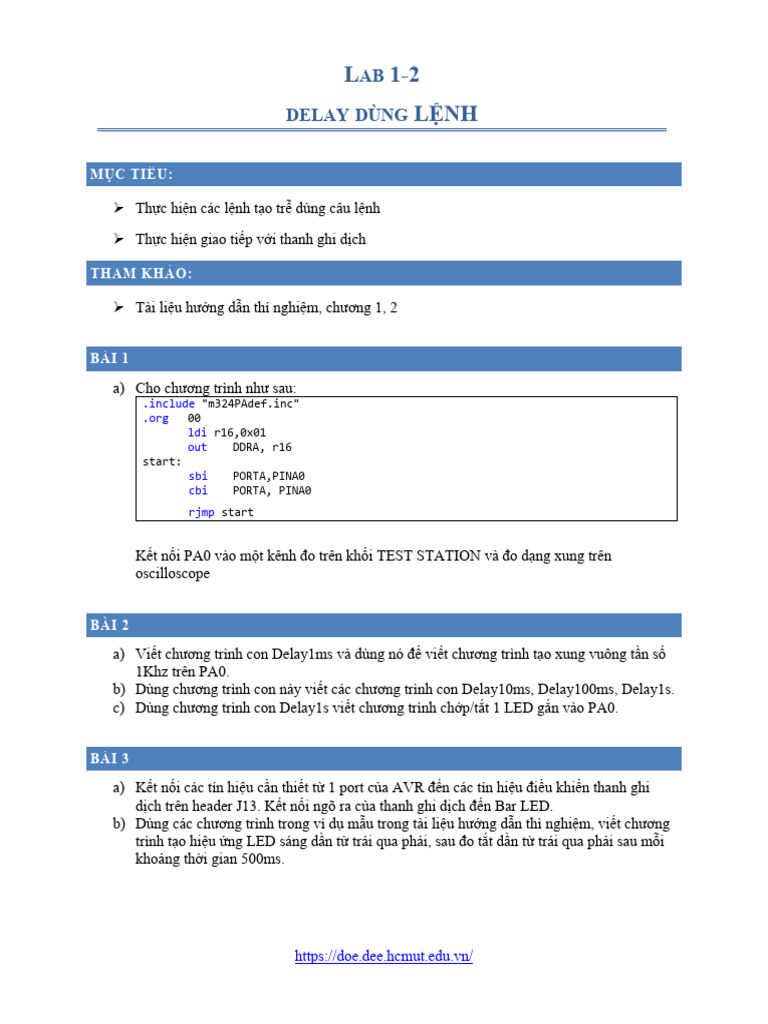 LAB1 2 VXL Nhom2 DT02 | PDF