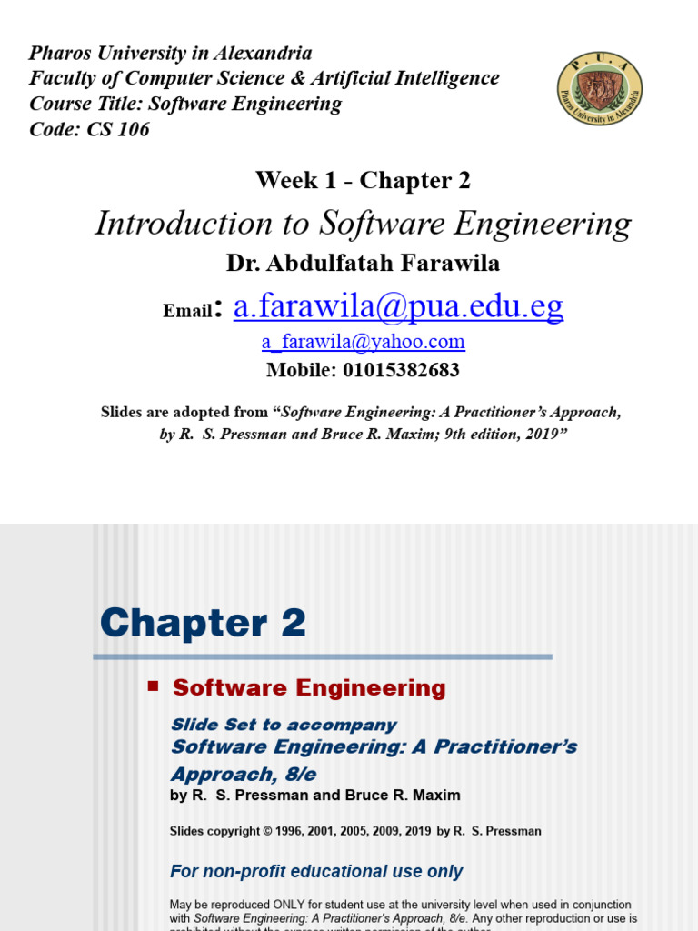 Week1 Chapter2 | Download Free PDF | Software | Software Engineering