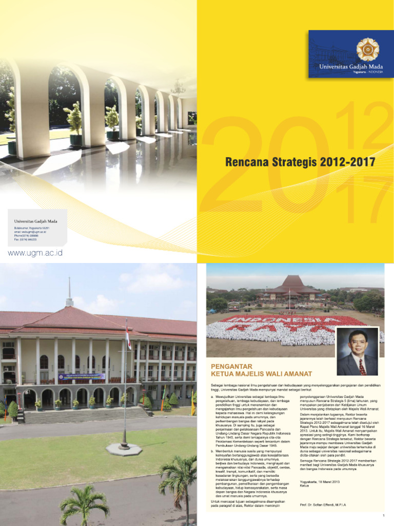 Renstra UGM 2012 2017 | PDF