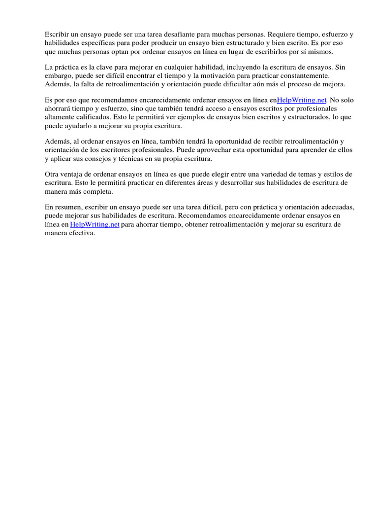 Practicando La Escritura de Ensayos | PDF | Escritura | Comunicación humana