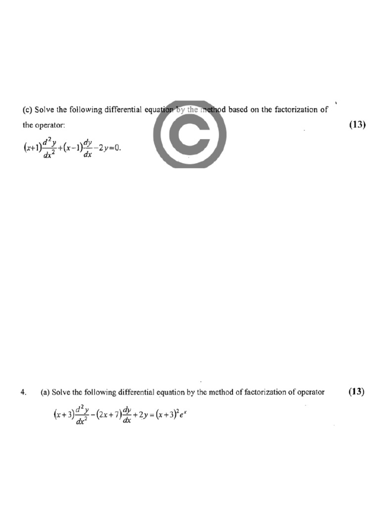 Method of Factorization | PDF