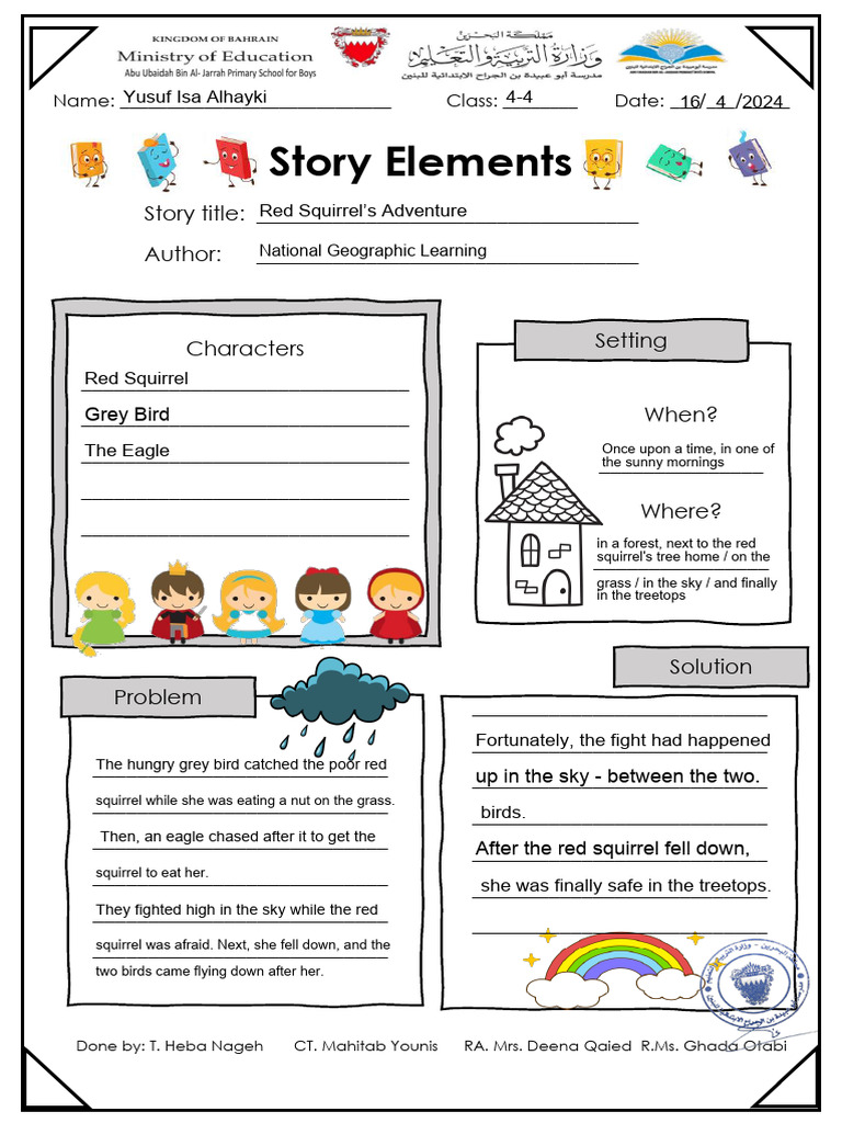 Story Elements | Download Free PDF | Birds