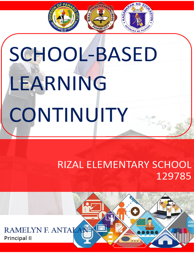 RIzal ES School Based Learning Continuity Plan Word File | PDF ...