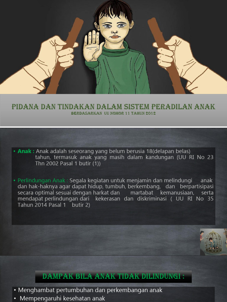 Pidana Dan Tindakan Dalam Sistem Peradilan Anak | PDF | Kesehatan Holistik