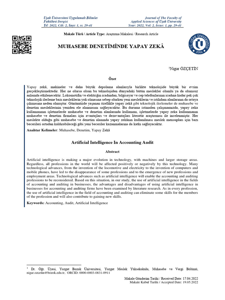 MUHASEBE DENET__M__NDE YAPAY ZEKA[#1104841]-2379682 | PDF