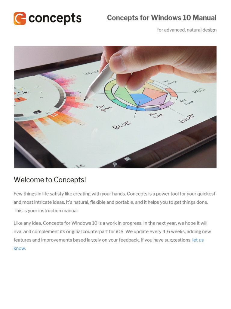 Concepts Manual Windows 1.0 | PDF | Windows 10 | Color