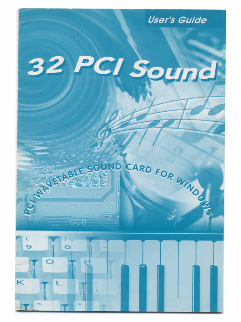 S3 SonicVibes PCI Users Guide | PDF