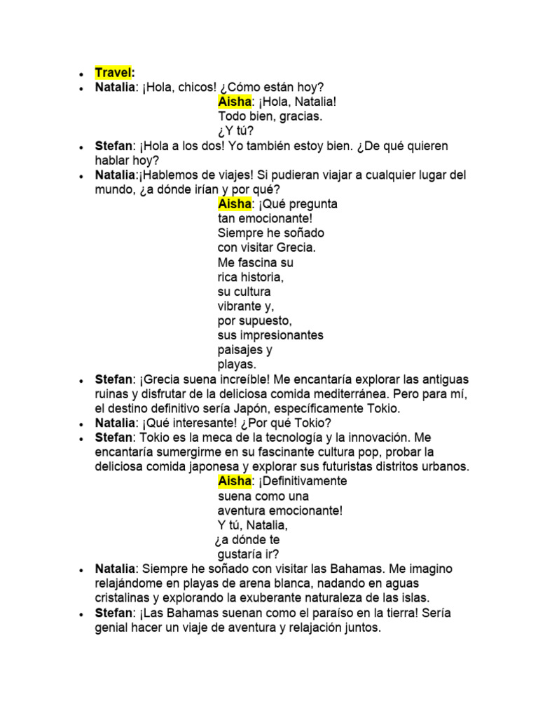 Travel | PDF