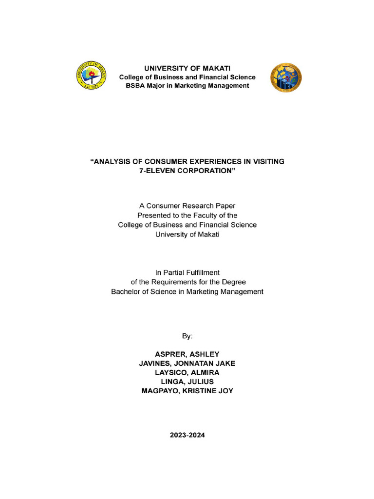 Consumer-Behavior - Paper | PDF