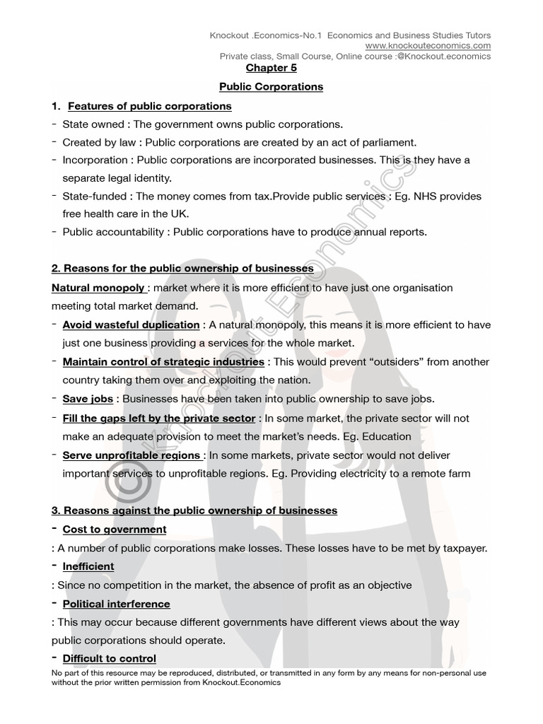 5.-Public-Corporations | PDF | State Owned Enterprise | Market (Economics)