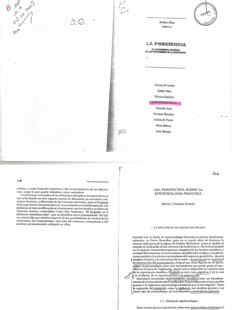 Complementaria 1. Gracia M. Cristina (2000) | PDF