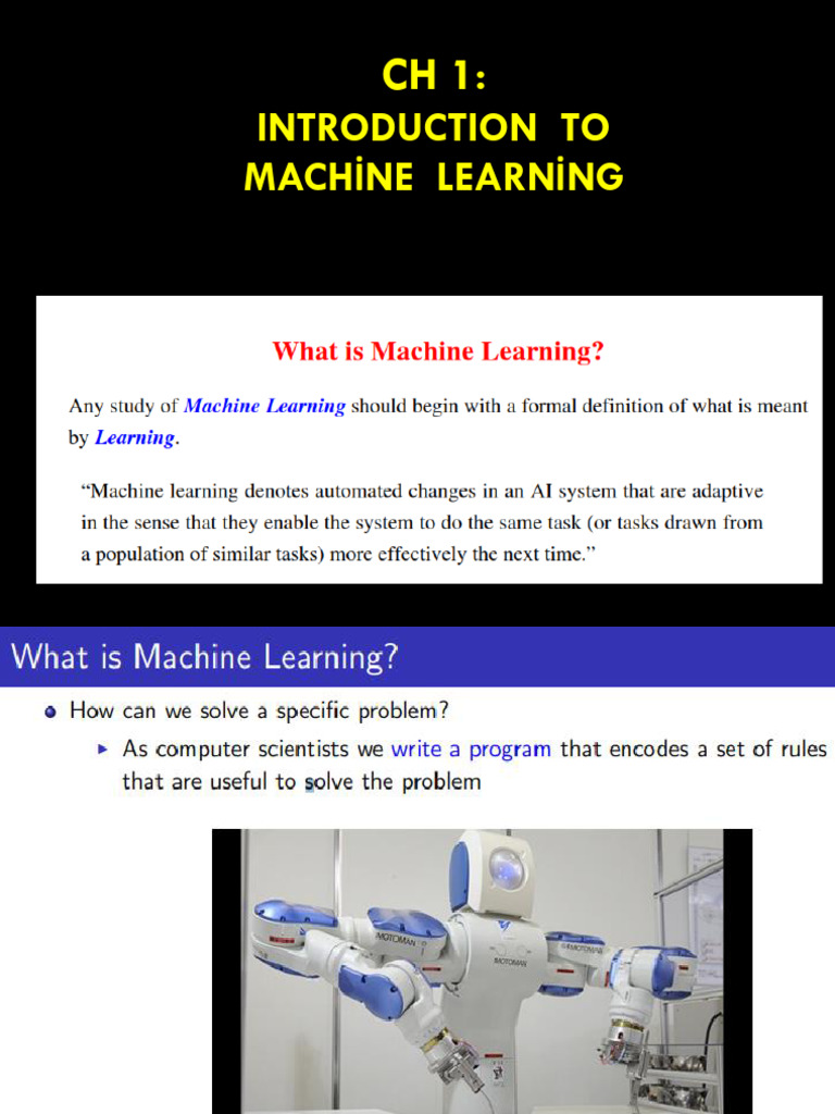 CH 1 | PDF | Machine Learning | Data Mining