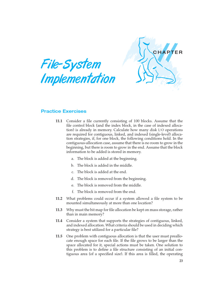 File-System Implementation Strategies | PDF | File System | Computer File