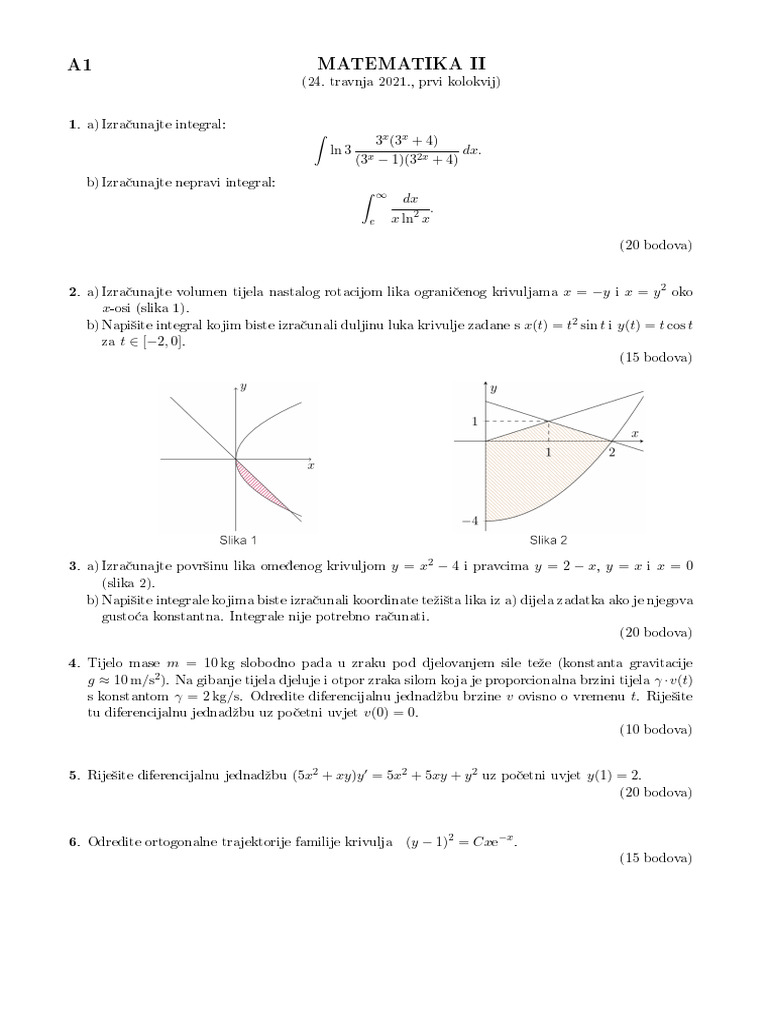 Mat2 Kol1 24 04 2021 | PDF