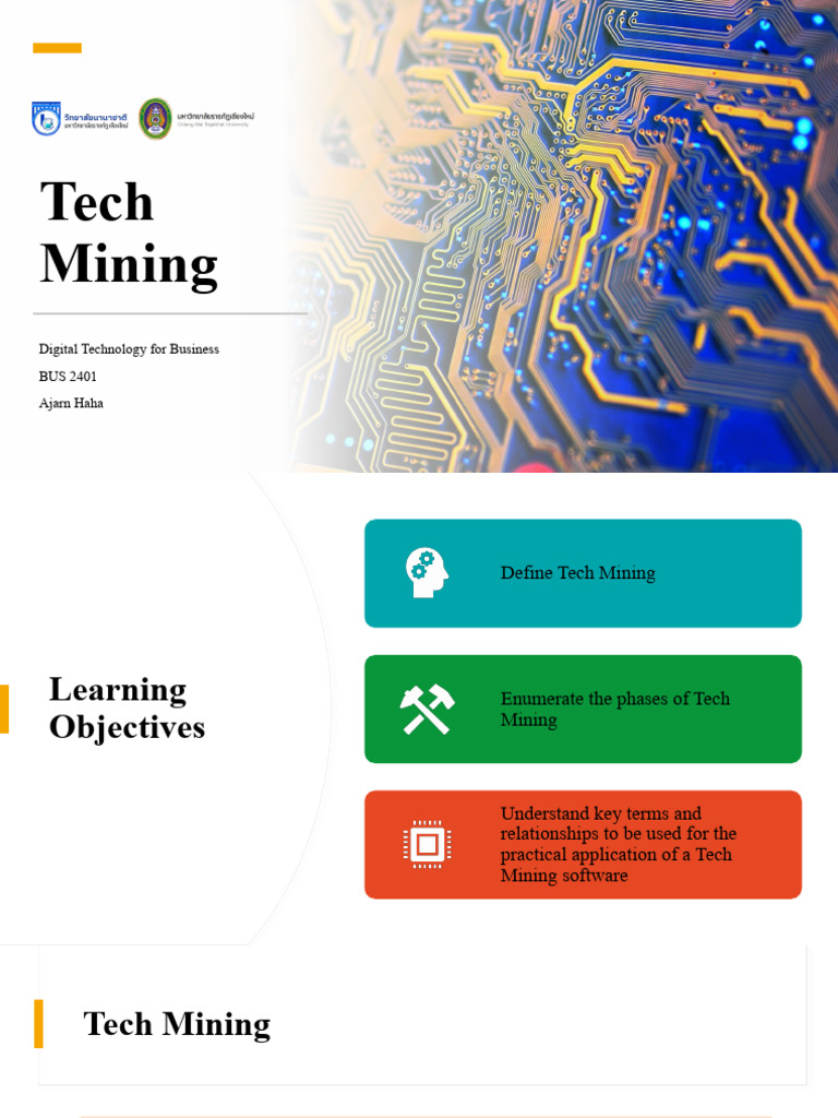 W7.5 Tech Mining | PDF | New Product Development | Innovation