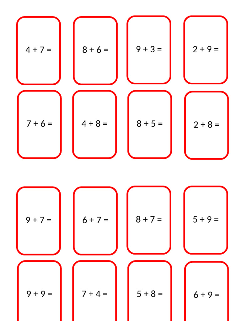 Flashcards Multiplications 3 Digit by 1 Digit 2 | PDF