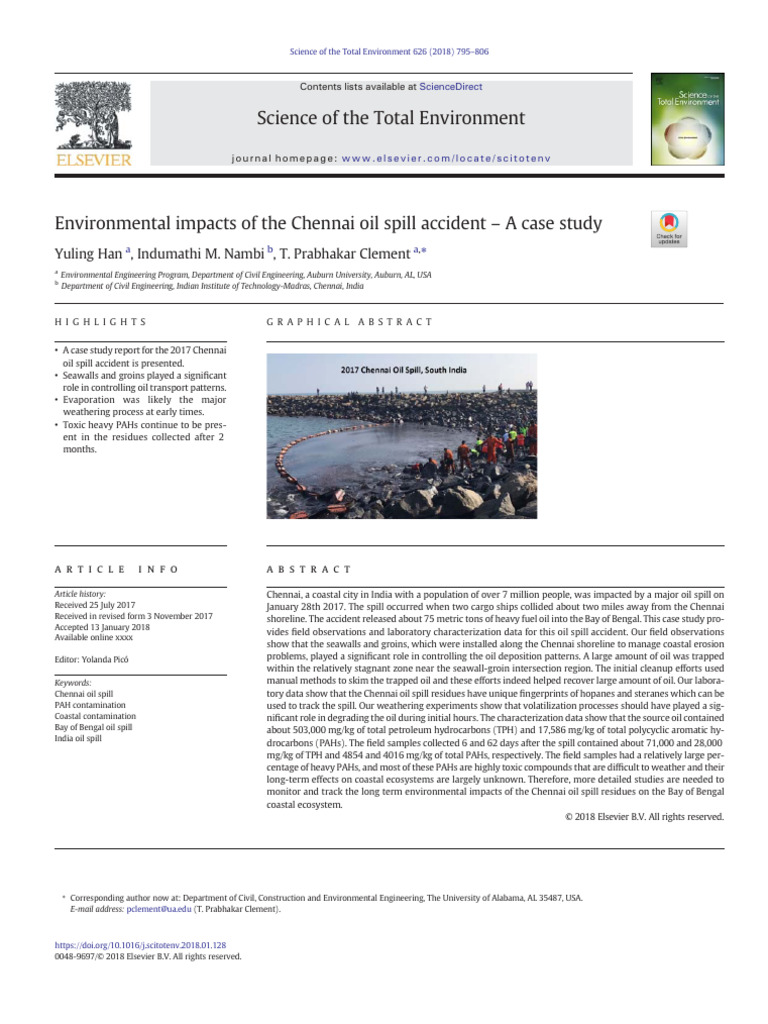Project | PDF | Petroleum | Polycyclic Aromatic Hydrocarbon