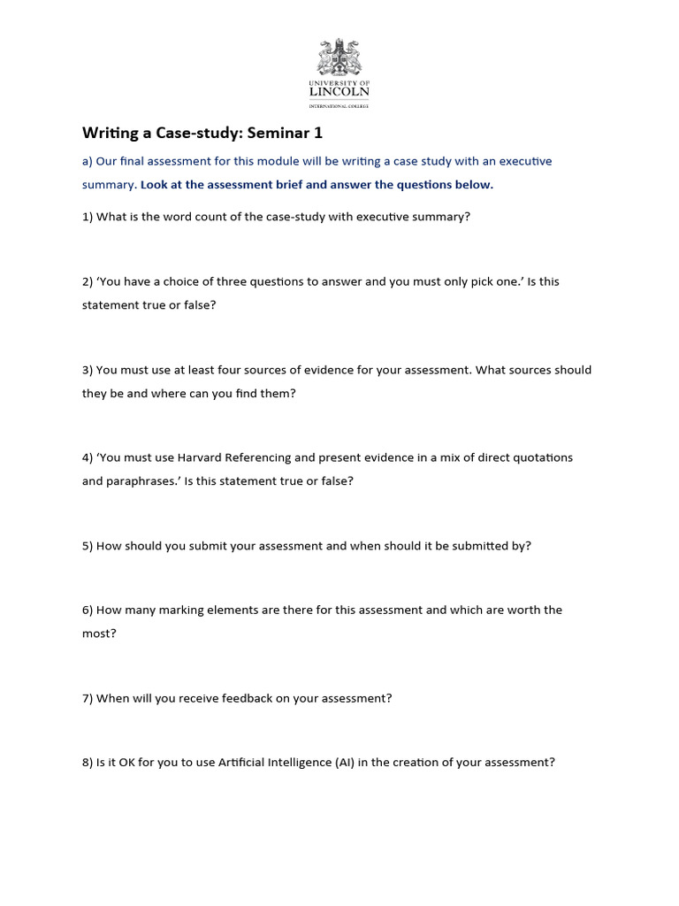 Writing A Case-Study s1 | PDF | Communication | Nonverbal Communication