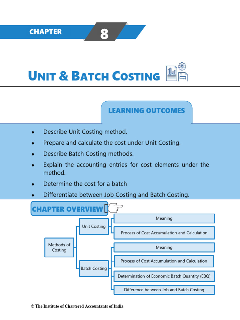 Unit & Batch Costing | PDF | Cost Of Goods Sold | Business