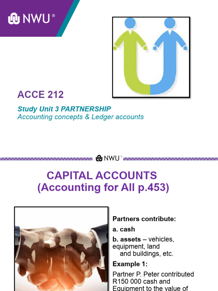 Partnership Accounting: Capital & Drawings | PDF | Debits And Credits ...