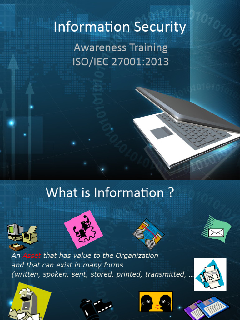 ISMS Awareness Training | PDF | Information Security | Security
