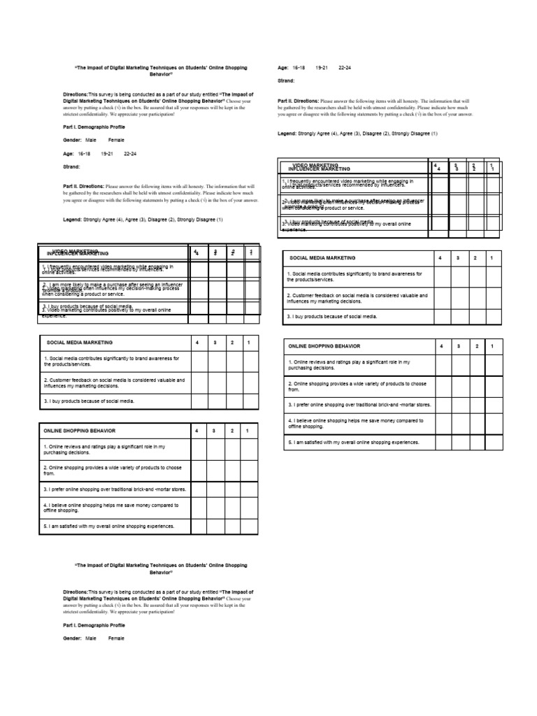 The Impact of Digital Marketing Techniques on Students Online Shopping ...