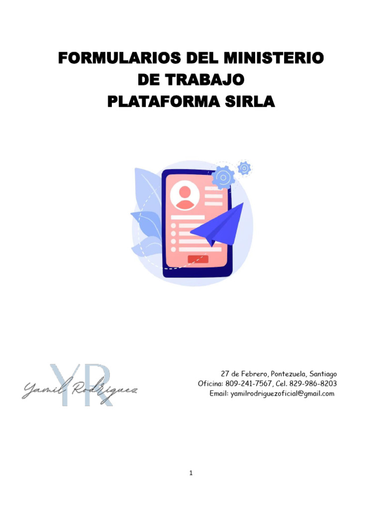 Formularios Del Ministerio de Trabajo | PDF | Salario