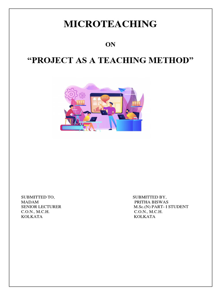 Project As A Teaching Method | PDF | Learning | Experience