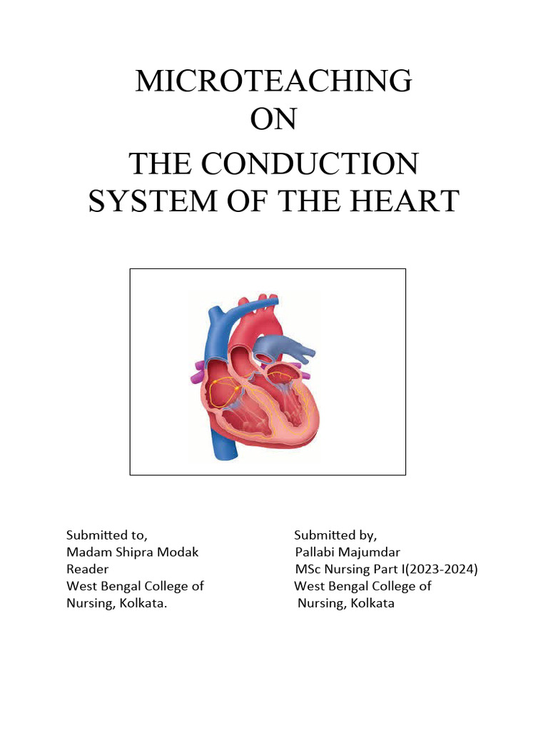 Heart Conduction System Overview | PDF | Atrium (Heart) | Heart