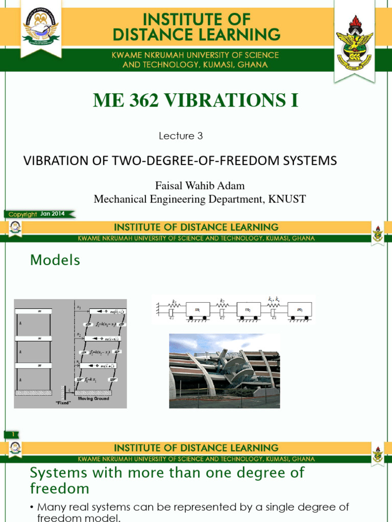 ME 362_3 | PDF | Classical Mechanics | Physics