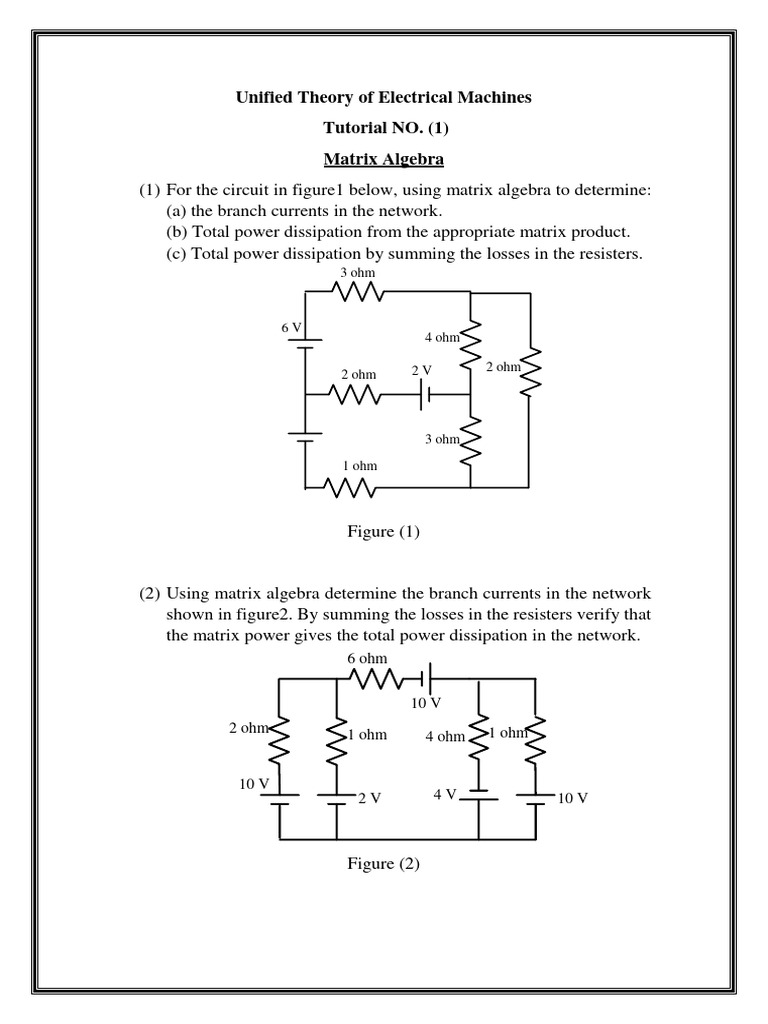 Tutorial 1 4 | PDF | Inductance | Electrical Impedance