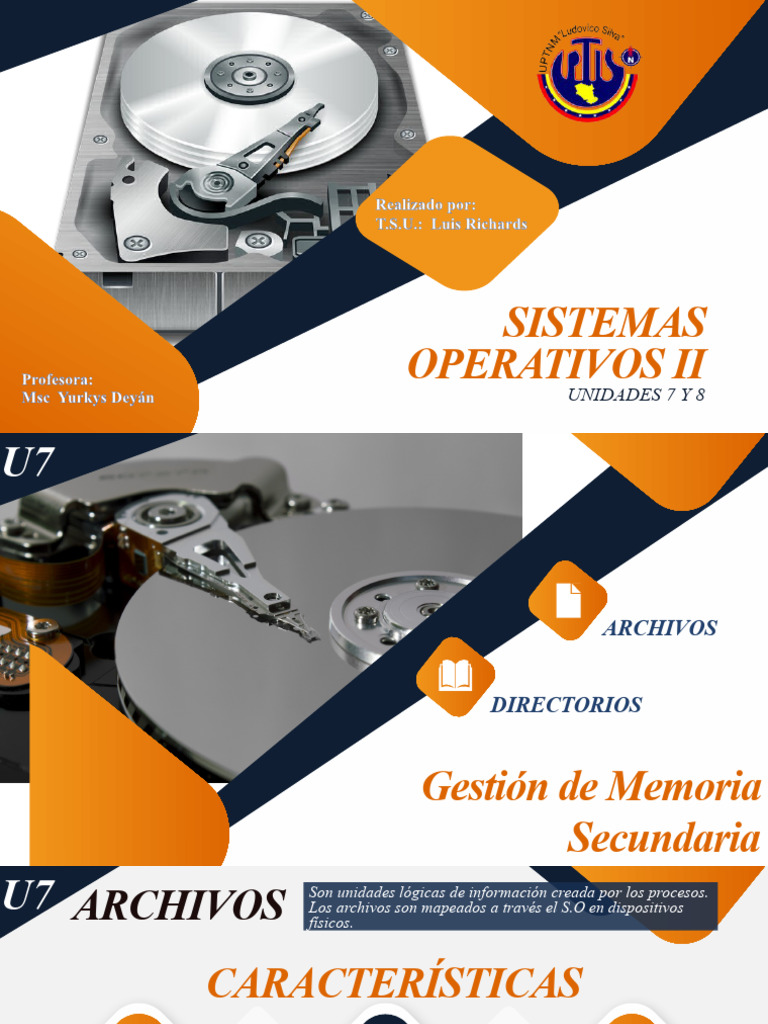 SI2 Presentacion Unidades 7-8 Luis Daniel Richards Laya RevA | PDF | Directorio (Computación ...