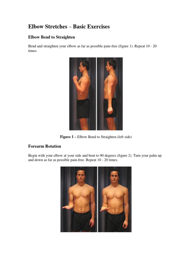 Elbow Flexibility (Inhibit) | PDF | Elbow | Anatomical Terms Of Motion