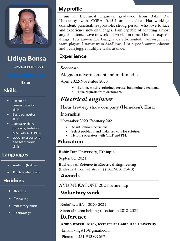 CV.LIDIYA BONSA-1 | PDF | Computing | Engineering
