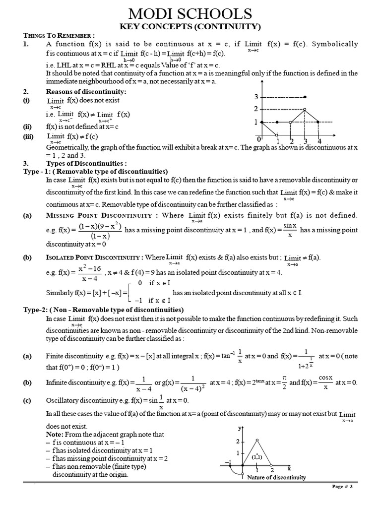 Continuity | PDF | Function (Mathematics) | Continuous Function