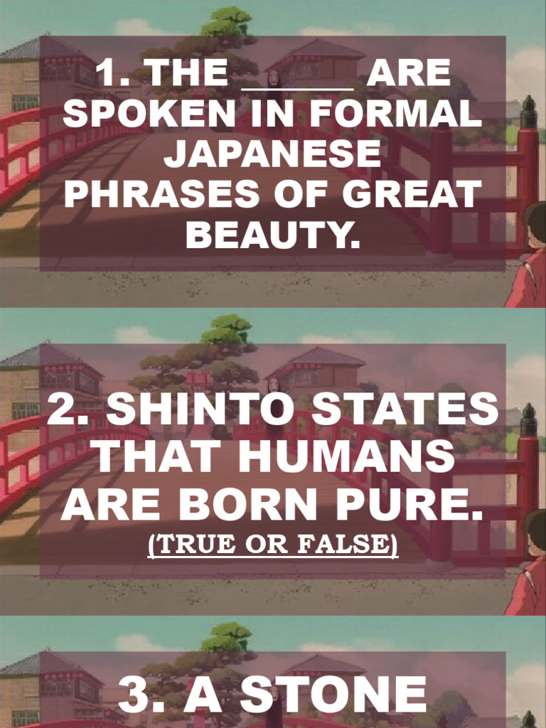 Shintoism Overview and Key Concepts | PDF