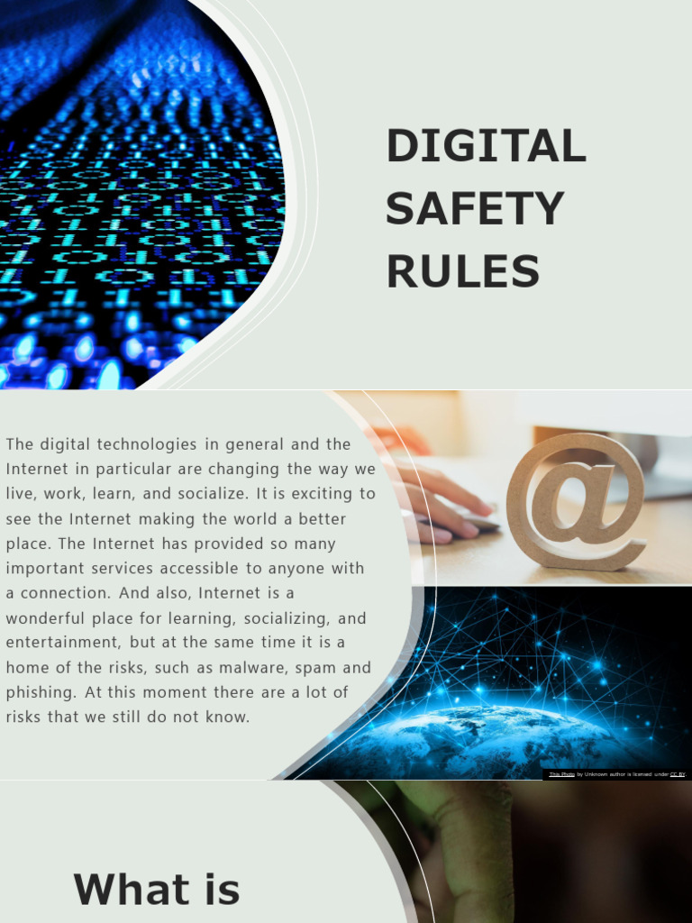Group 7 Digital Safety Rules | PDF | Security | Computer Security