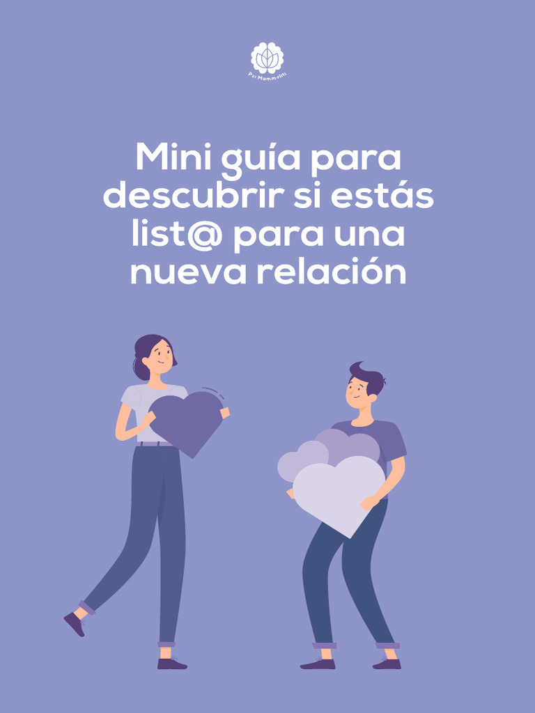 Mini Guia para Descubrir Si Estas Listo para Una Nueva Relacion | PDF ...