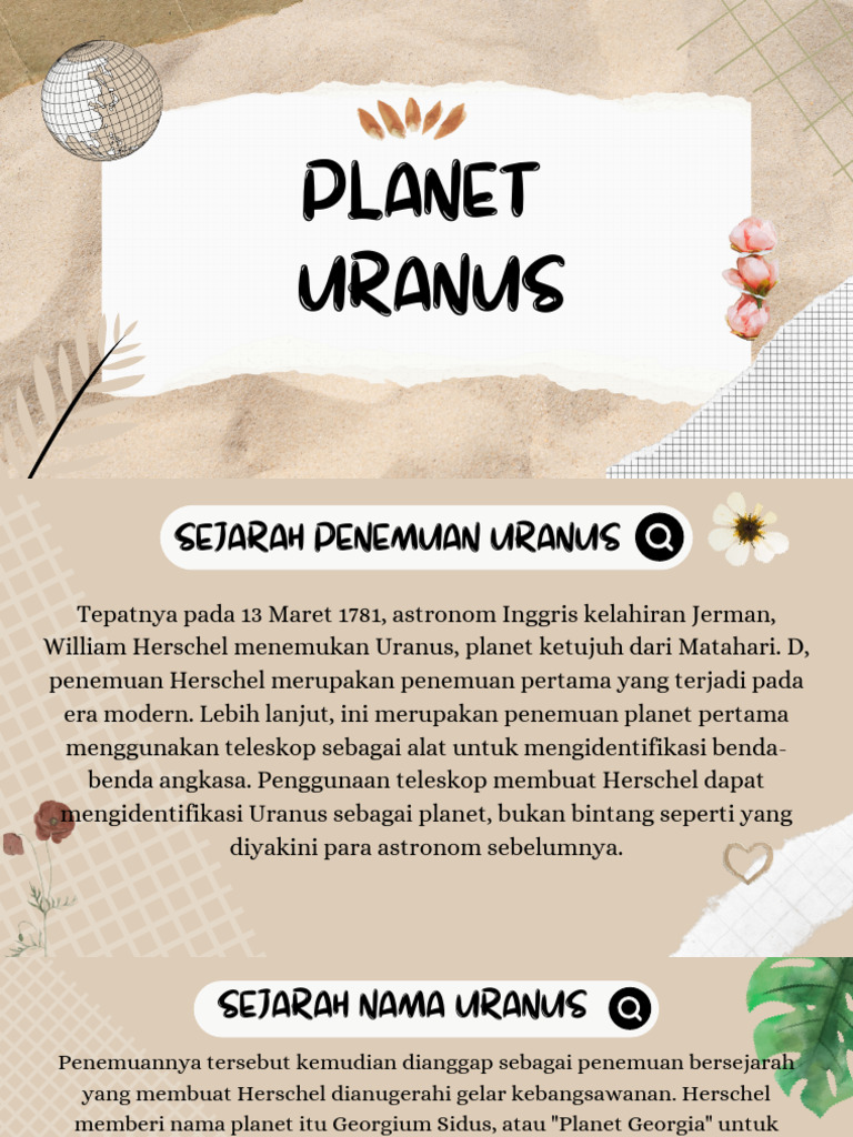 Planet Uranus | PDF
