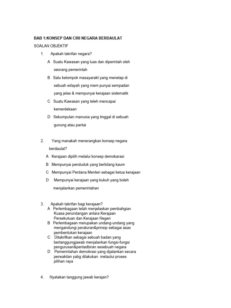 Set Soalan P.am 2023 | PDF