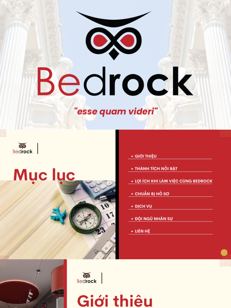 VN - BEDROCK - Slide Gioi Thieu | PDF