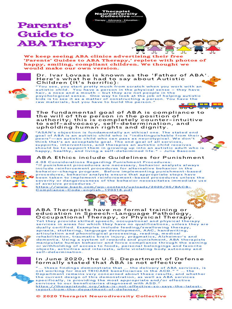 Parents Guide To ABA Therapy | PDF | Human Development | Psychological ...