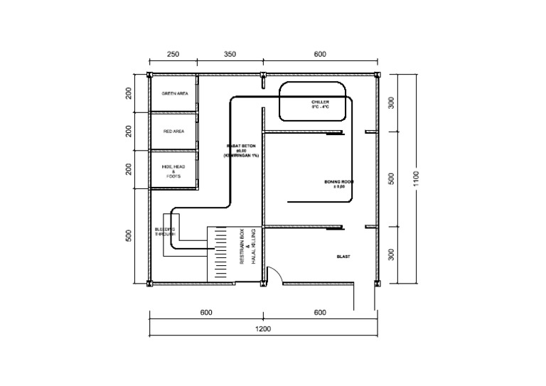 Denah RPH Solok Rev 4 | PDF