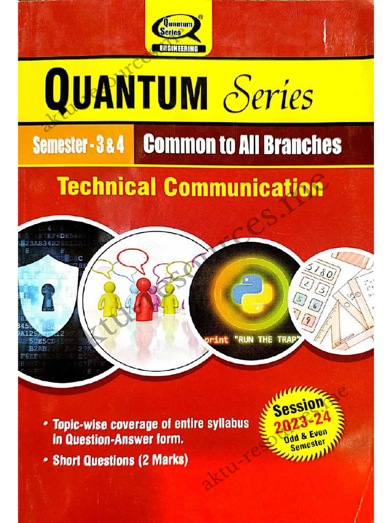 TechnicalCommunication New Quantum | PDF