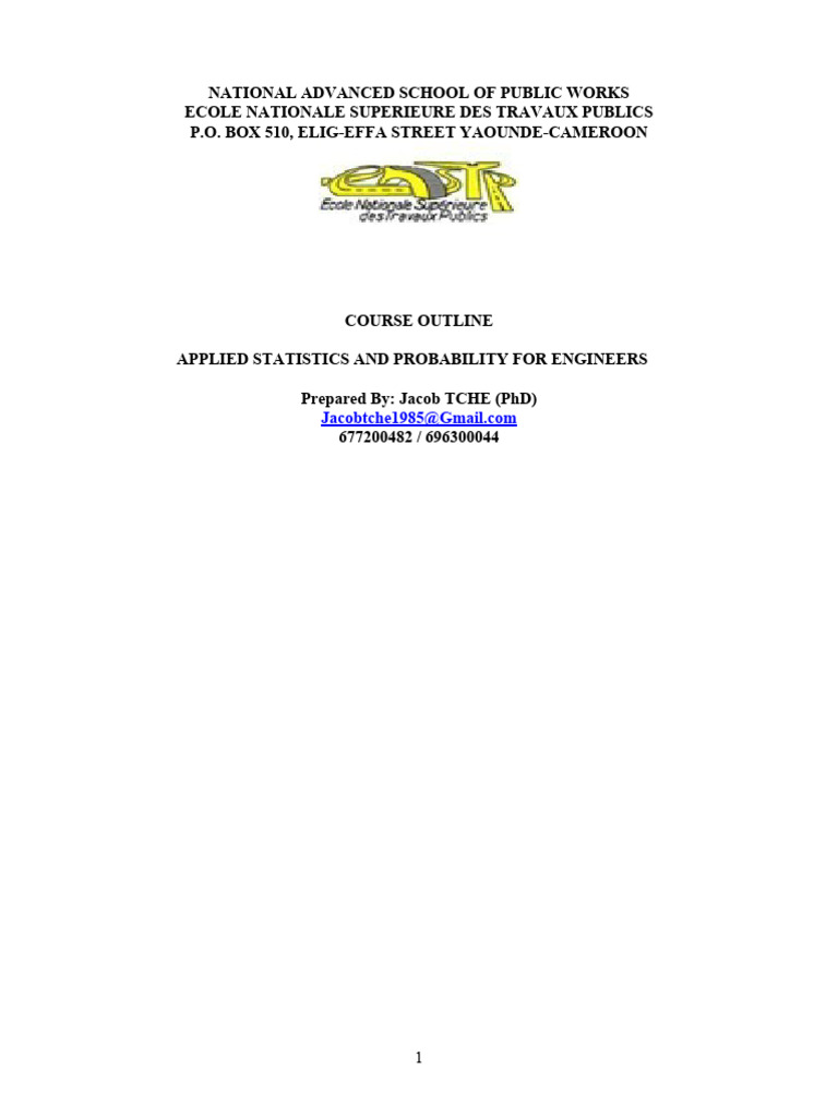 Applied Statistics and Probability For Engineers | PDF | Statistics ...
