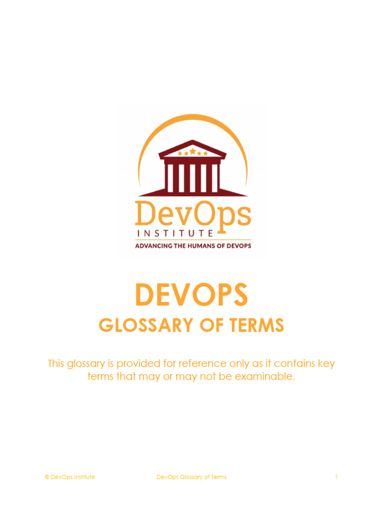 Master+DevOps+Glossary Cleaned | PDF | Agile Software Development ... Master+DevOps+Glossary Cleaned | PDF | Agile Software Development ...