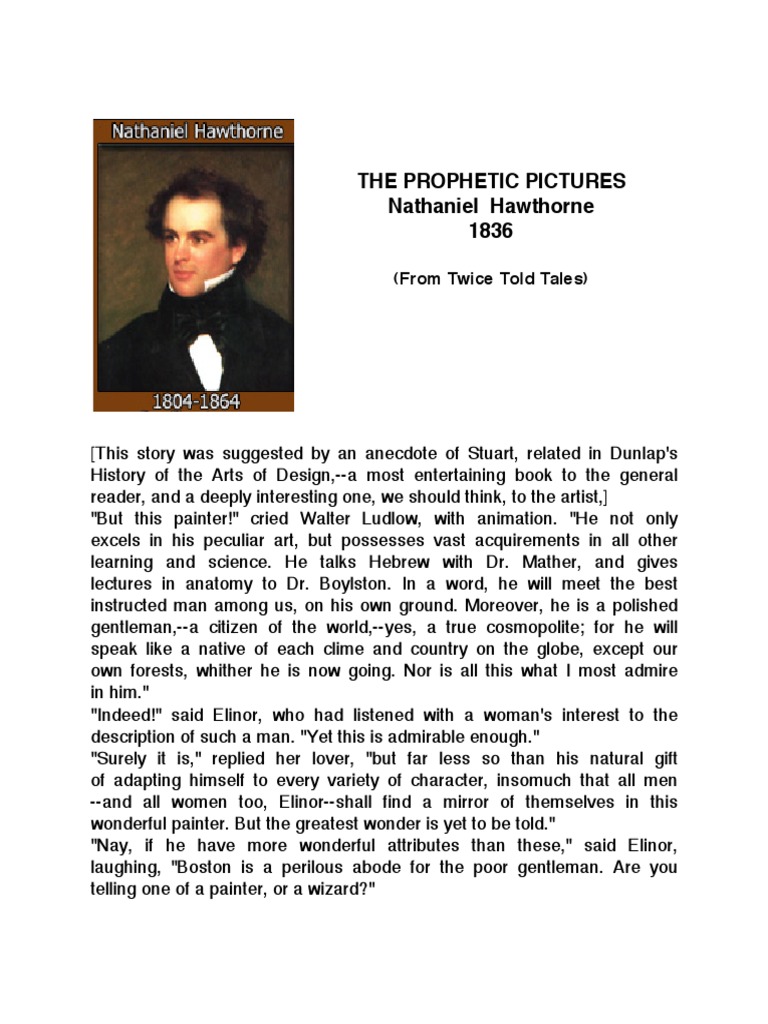 The Prophetic Pictures by Hawthorne | PDF | Paintings